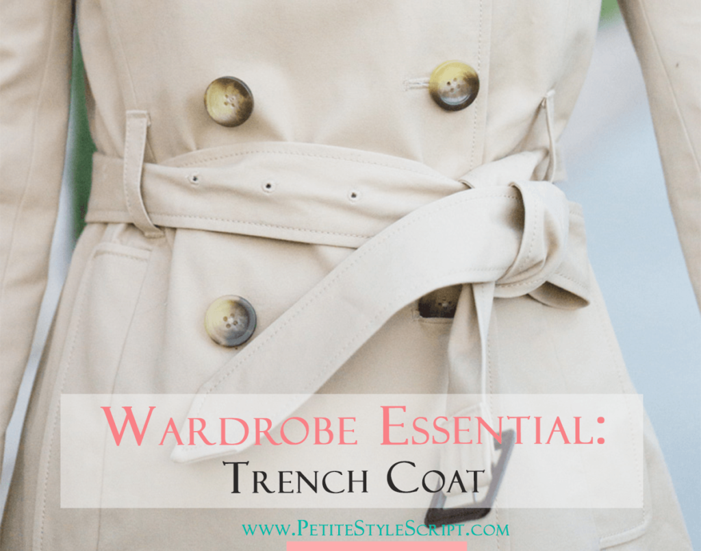 Trench Coat Wardrobe Essential Revew | Petite-Friendly Fit | Petite ...