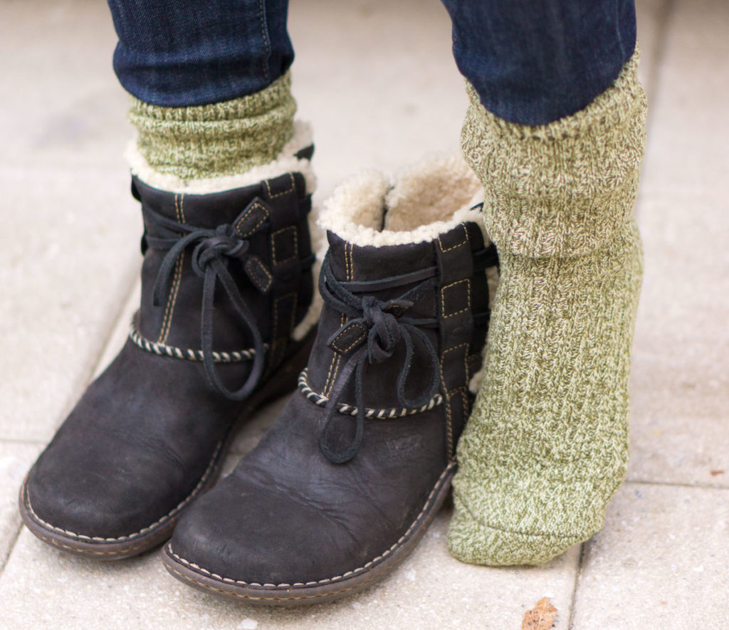 Sheec Winter Socks Review for Tall & Short Boots | Winter Casual Outfit